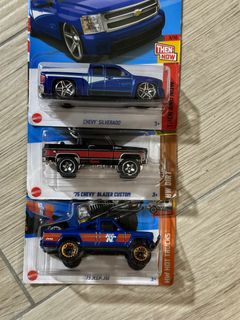 Hot Wheels Chevy Silverado, Blazer, and Jeep, Hobbies & Toys, Toys ...