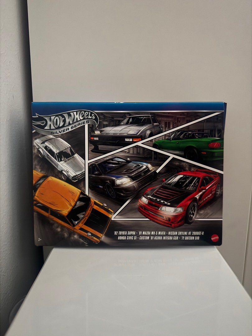 Hot Wheels JDM Silver Series Car Set, Hobbies & Toys, Toys & Games on ...