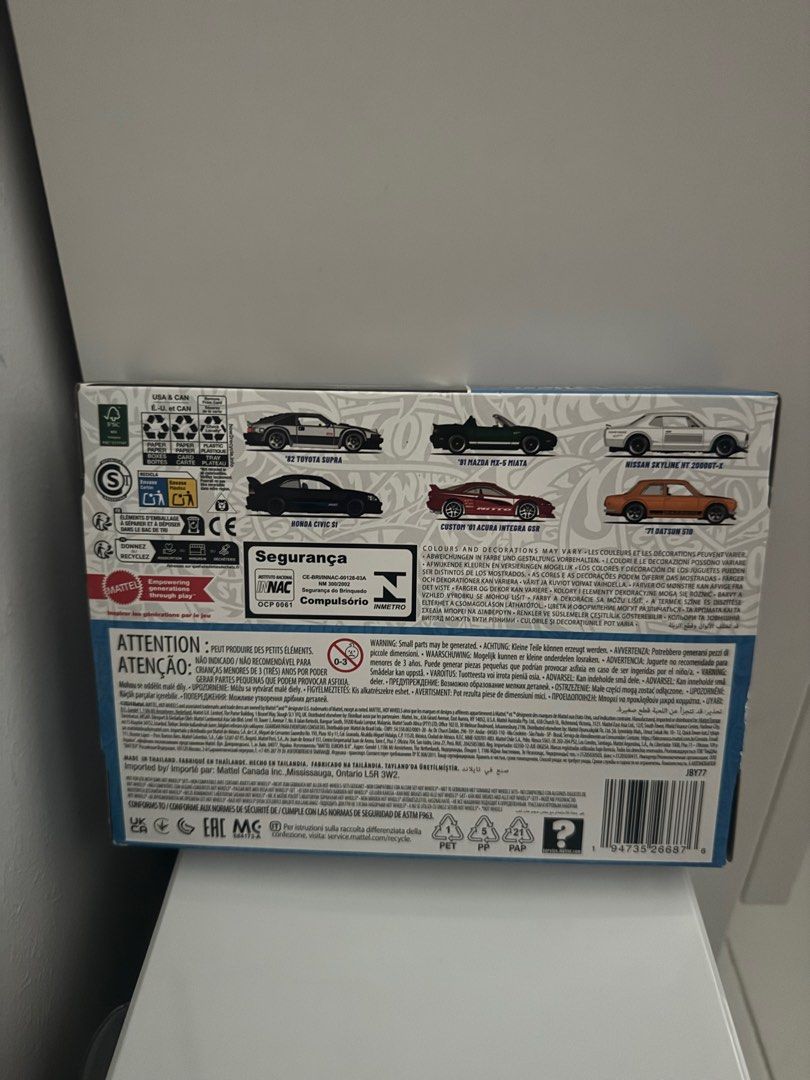 Hot Wheels JDM Silver Series Car Set, Hobbies & Toys, Toys & Games on ...