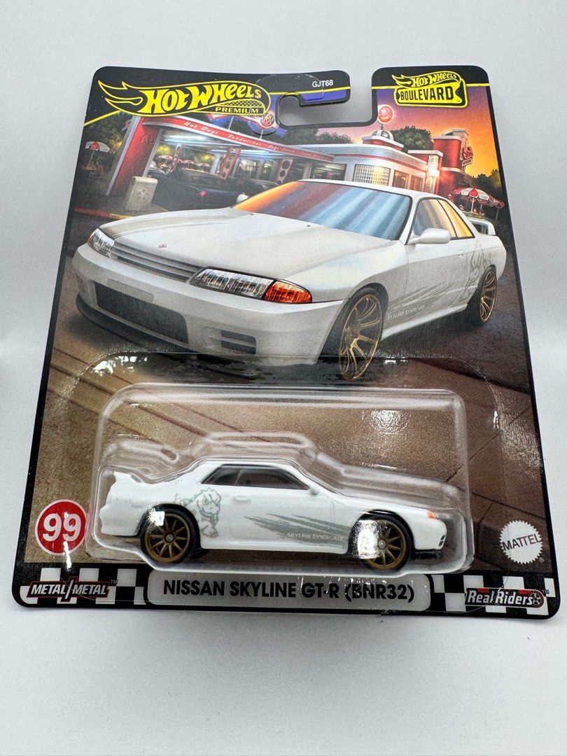 Hot Wheels Premium Nissan Skyline GT-R (BNR32) Godzilla (Boulevard ...