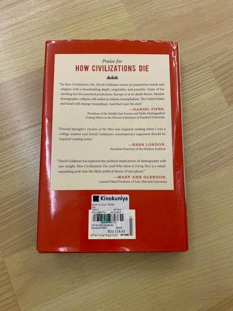 How Civilizations Die by David P. Goldman, Hobbies & Toys, Books ...