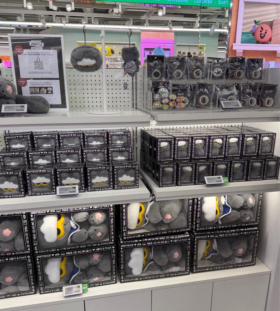 [HTB] G Dragon Zo&Friends ZOA Keyring/ Roll Sticker , Hobbies & Toys ...