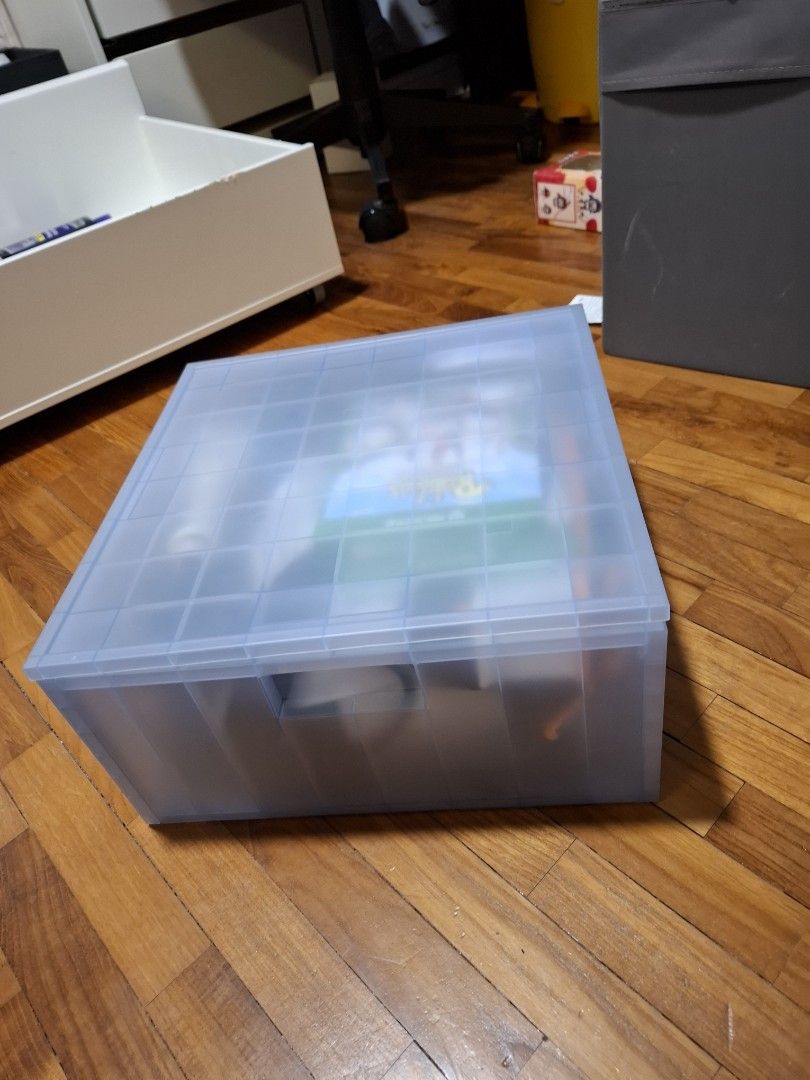 ikea Clear Plastic Storage Box, Furniture & Home Living, Home ...