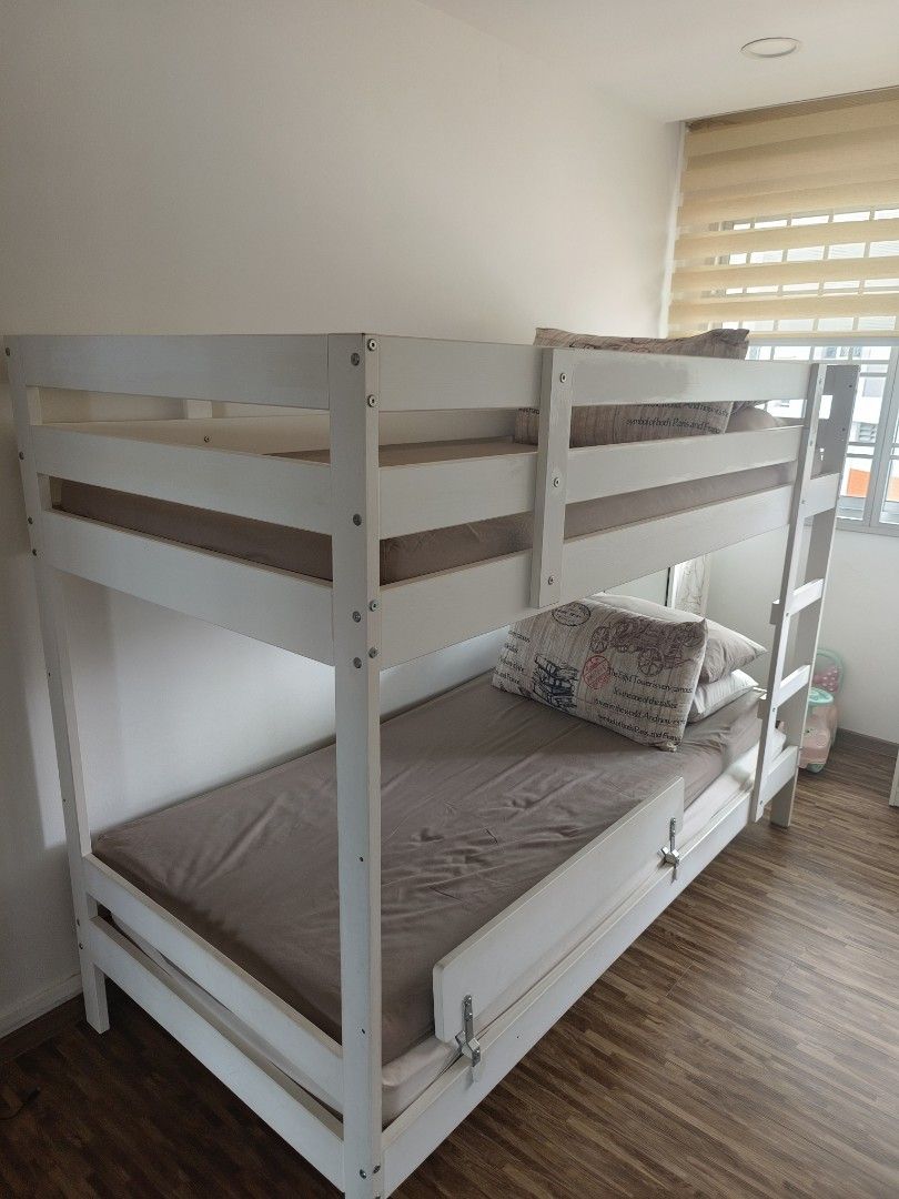 Ikea double decker bed, Furniture & Home Living, Furniture, Bed Frames ...