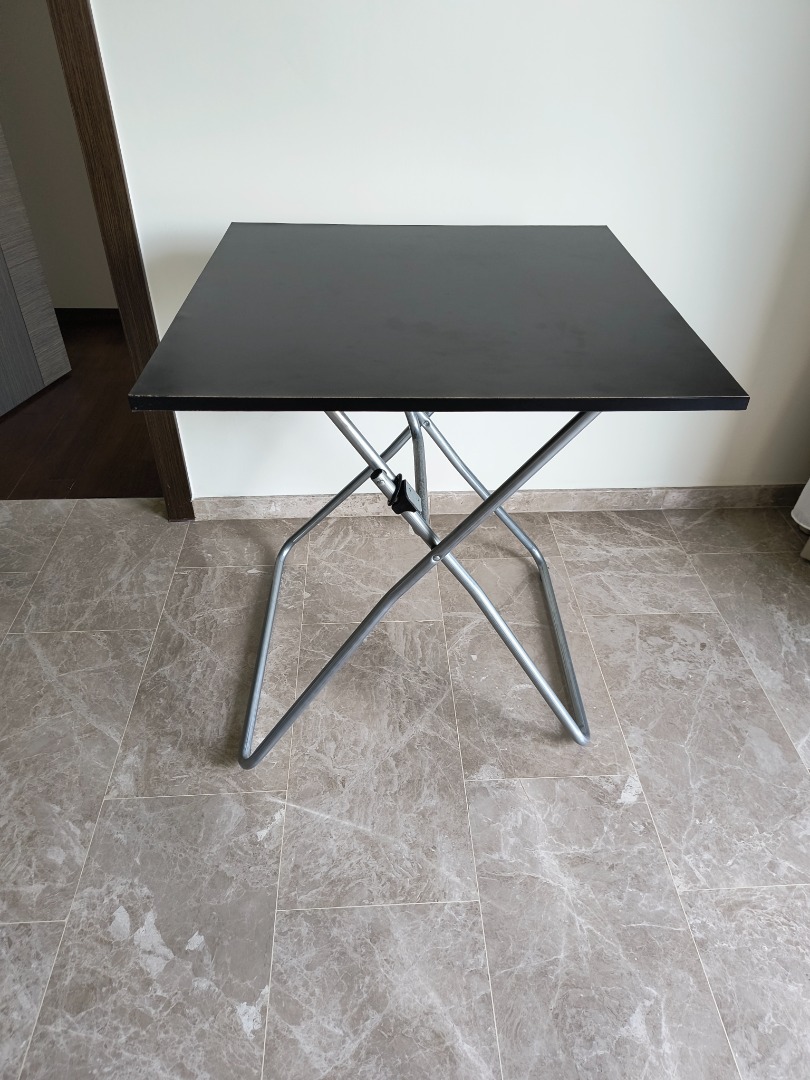 IKEA Gunde folding table, Furniture & Home Living, Furniture, Tables ...