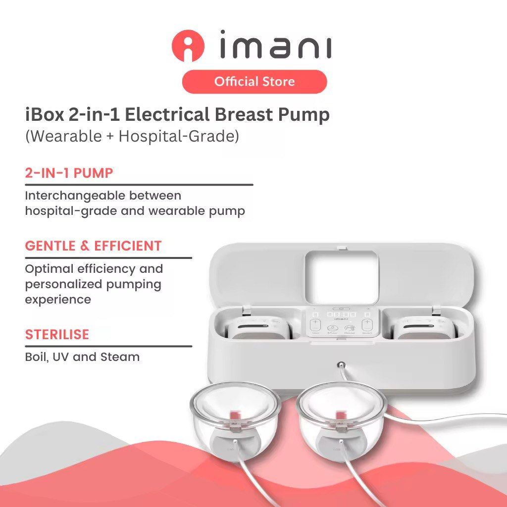 Imani iBox 2-in-1 Electric Breast Pump, Babies & Kids, Nursing ...