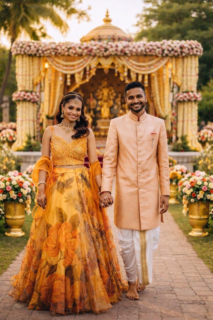 Indian Wedding Outfit - Lehenga & Sherwani, Women's Fashion, Dresses ...