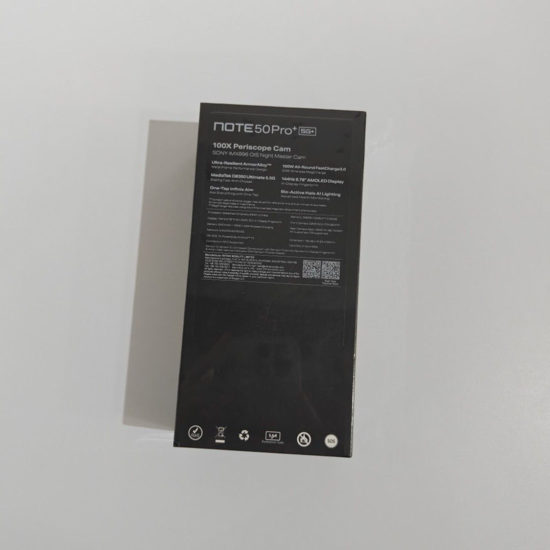 Infinix Note 50 Pro+ 5G 256GB Enchanted Purple, Mobile Phones & Gadgets ...