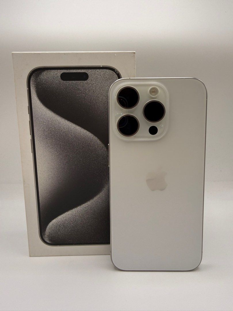 iPhone 15 Pro White Titanium 512GB, Mobile Phones & Gadgets, Mobile ...