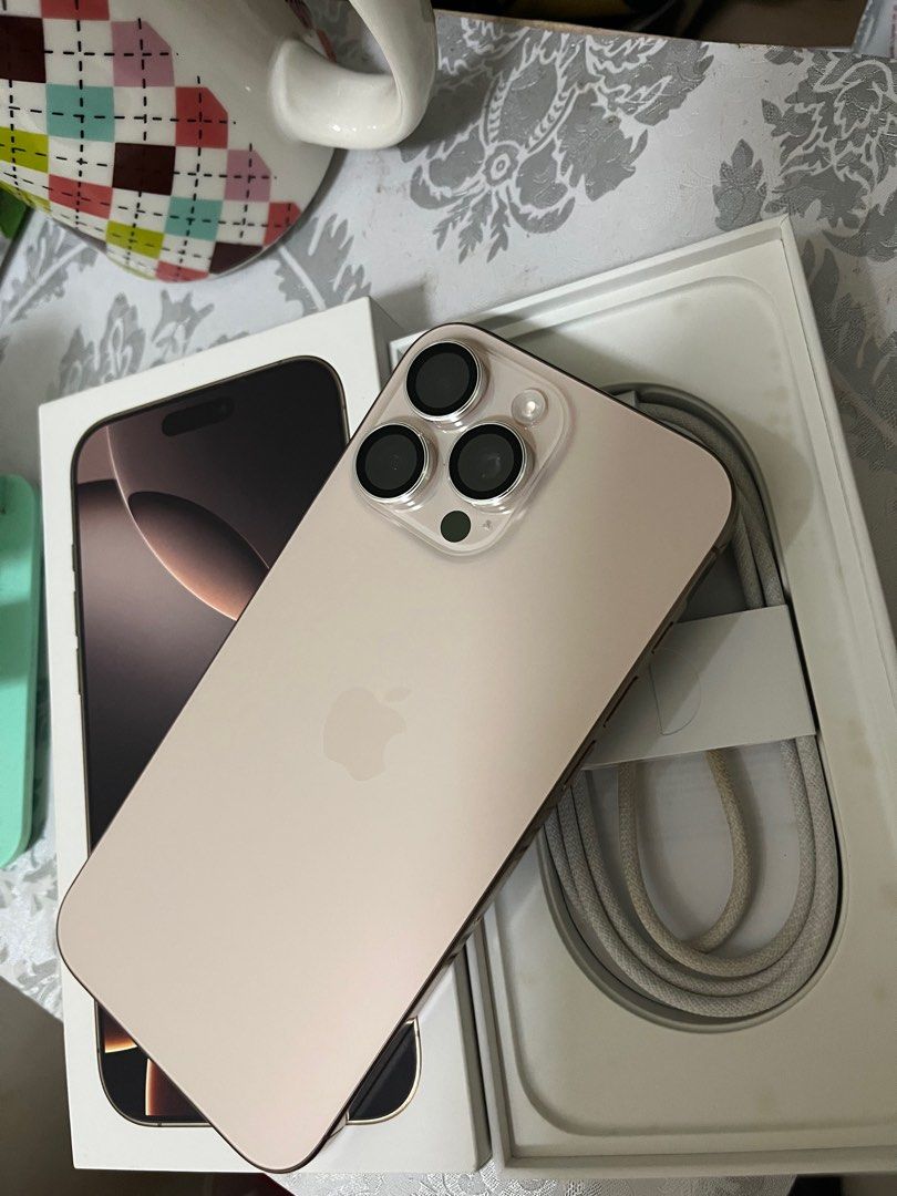 iPhone 16 Pro Max Desert Titanium 256GB, Mobile Phones & Gadgets ...