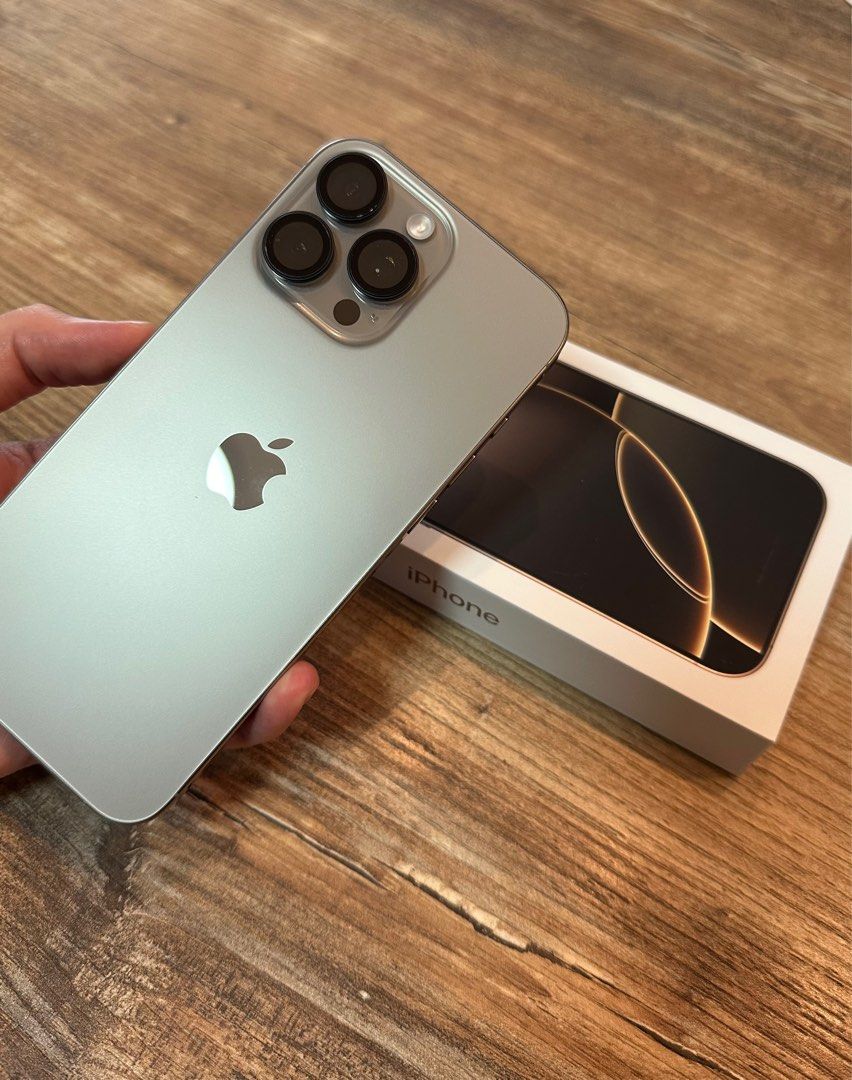 iPhone 16 Pro Max Natural Titanium 512GB, Mobile Phones & Gadgets ...