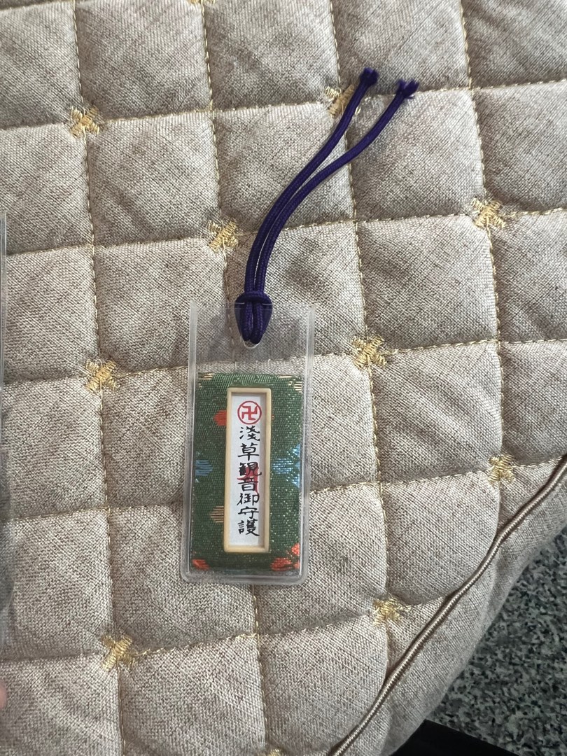 Japanese Omamori - Asakusa Temple, Hobbies & Toys, Religious Items on ...