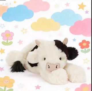 Jellycat Smudge Cow, Hobbies & Toys, Toys & Games on Carousell