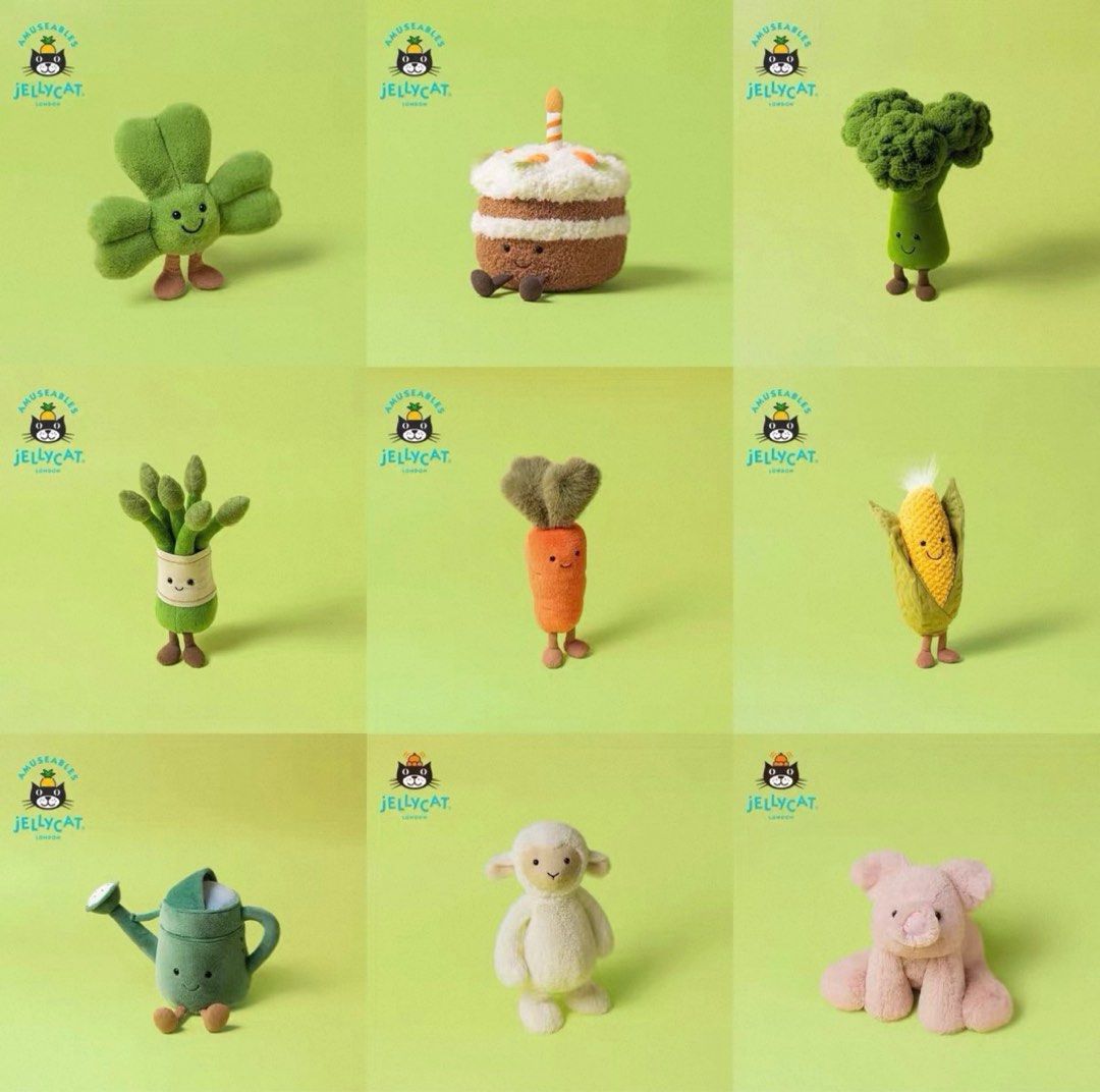Jellycat Spring Collection 2026, Hobbies & Toys, Toys & Games on Carousell