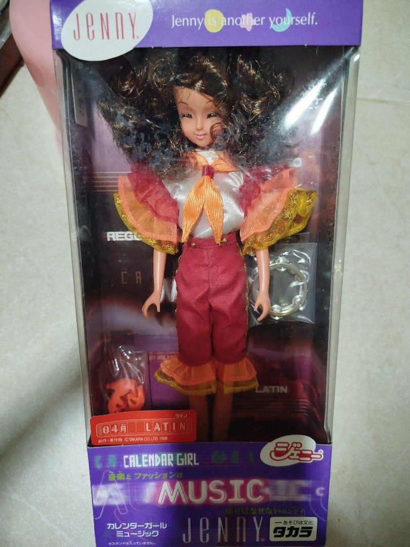 Jenny Calendar Girl Music Doll, Hobbies & Toys, Toys & Games on Carousell