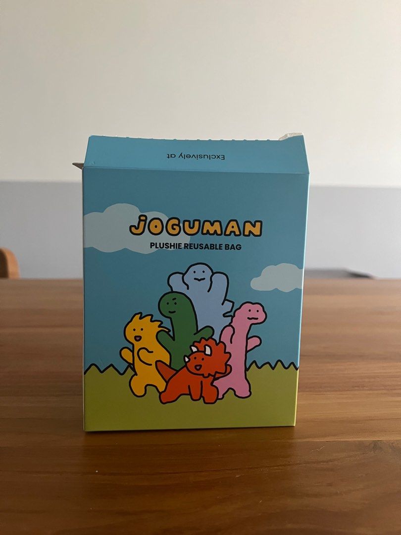 Joguman Plushie Reusable Bag - Stegosaurus Design, Hobbies & Toys, Toys ...