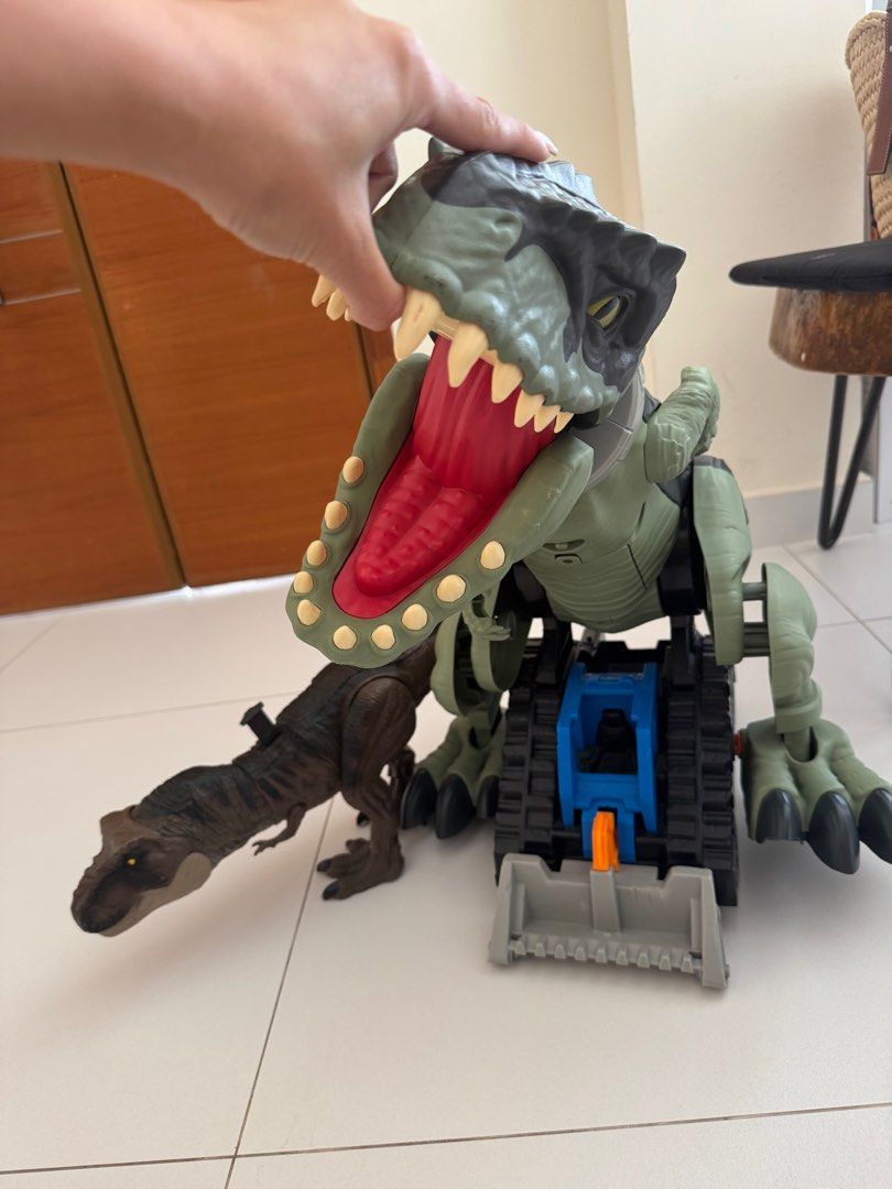 Jurassic World Transforming T-Rex Toy, Hobbies & Toys, Toys & Games on ...