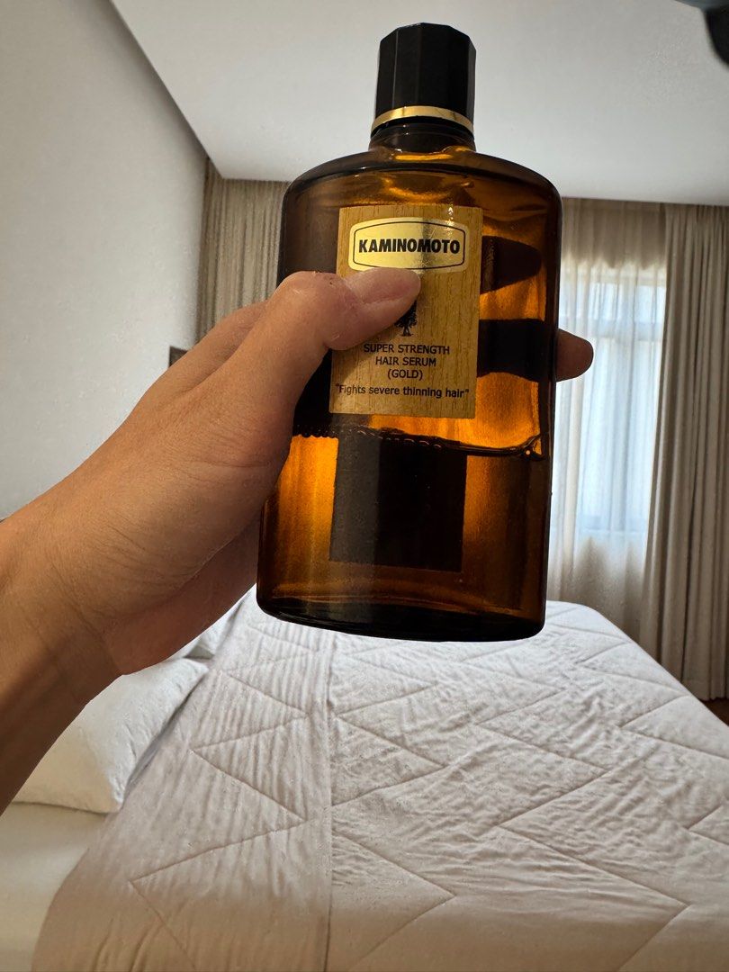 Kaminomoto Super Strength Hair Serum (Gold), Beauty & Personal Care ...