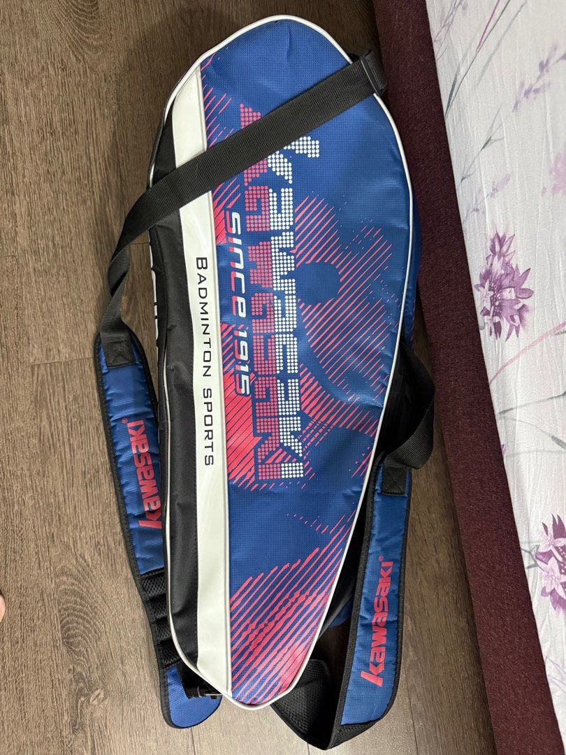 Kawasaki Badminton Racket Bag, Sports Equipment, Other Sports Equipment ...