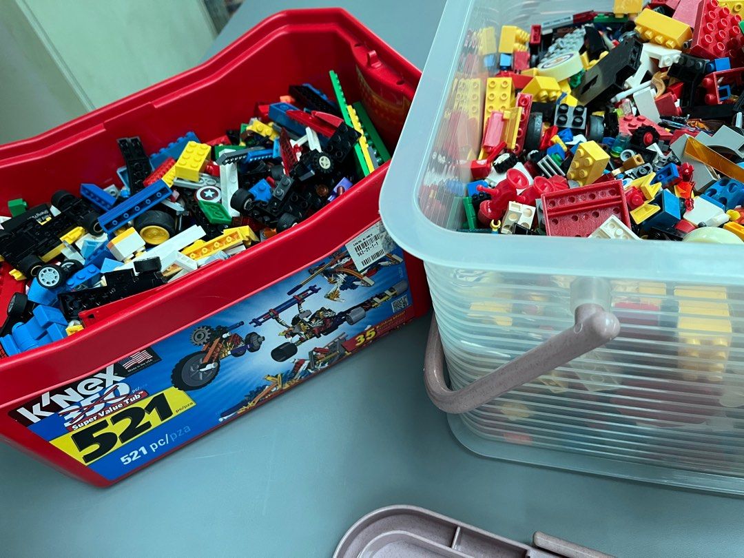 K'NEX and LEGO Building Blocks - Assorted, Hobbies & Toys, Toys & Games ...