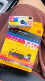 Kodak Charmera 1987 Camera red, Photography, Cameras on Carousell