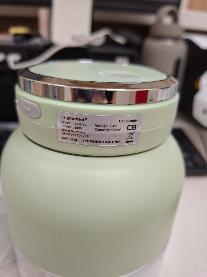 La gourmet 2-in-1 Portable Juicer up to 500ml, TV & Home Appliances ...