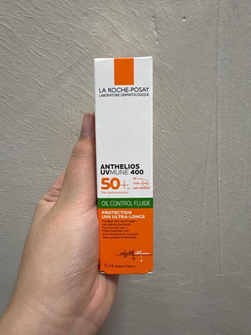 La Roche-Posay Anthelios UVMUNE 400 Oil Control Fluid SPF50+, Beauty ...