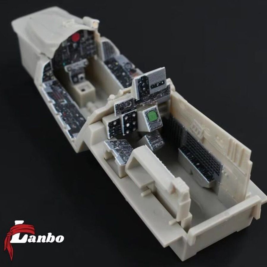 Lanbo 1/48 F-4B Phantom II 3D printing cockpit panel (for Tamiya ...