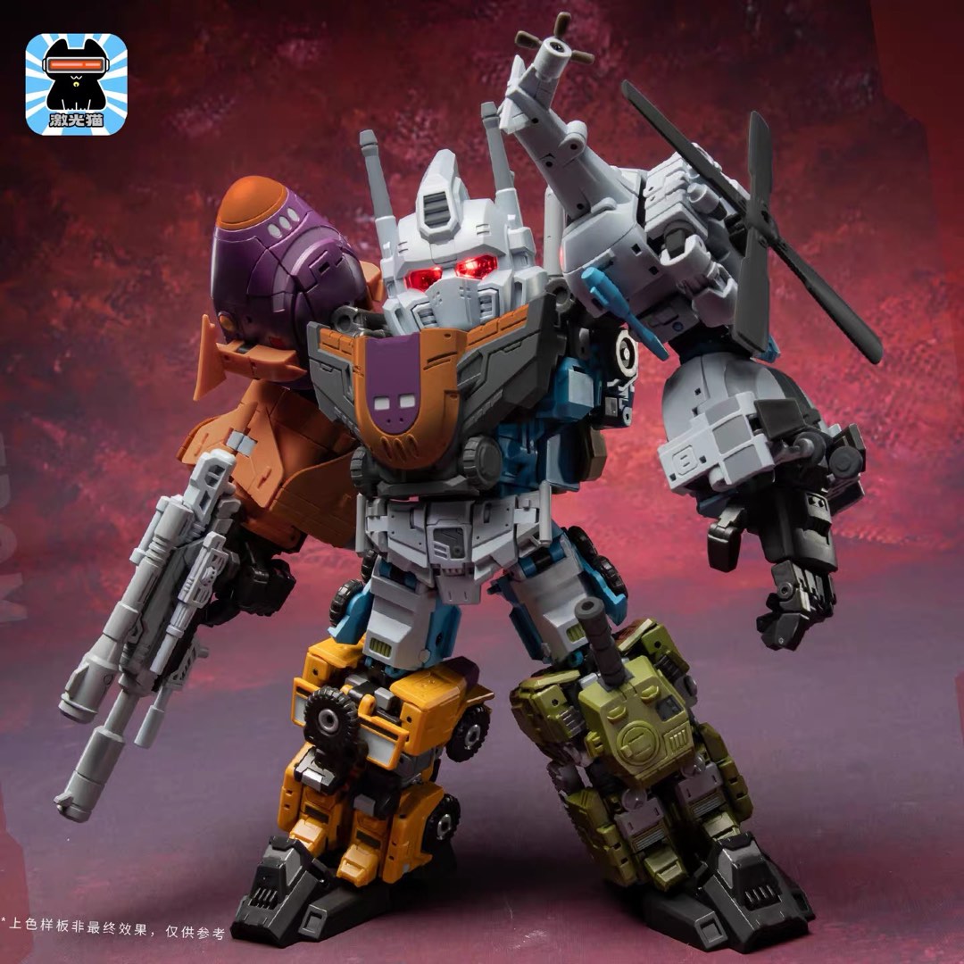 Laser Cat JGM SKP03 Bruty Combiner - 5-in-1 Transformers, Hobbies ...