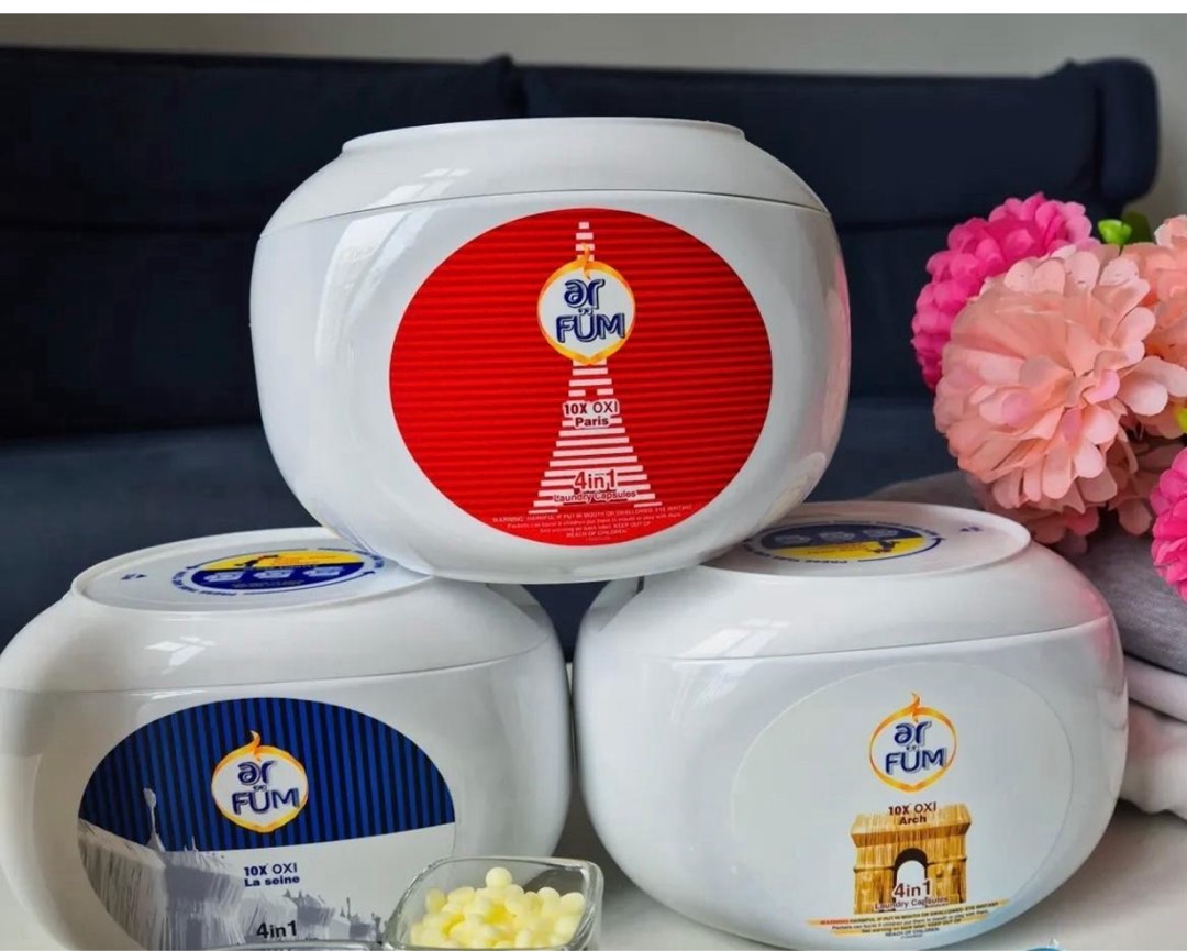 Laundry capsules, Furniture & Home Living, Cleaning & Homecare Supplies ...