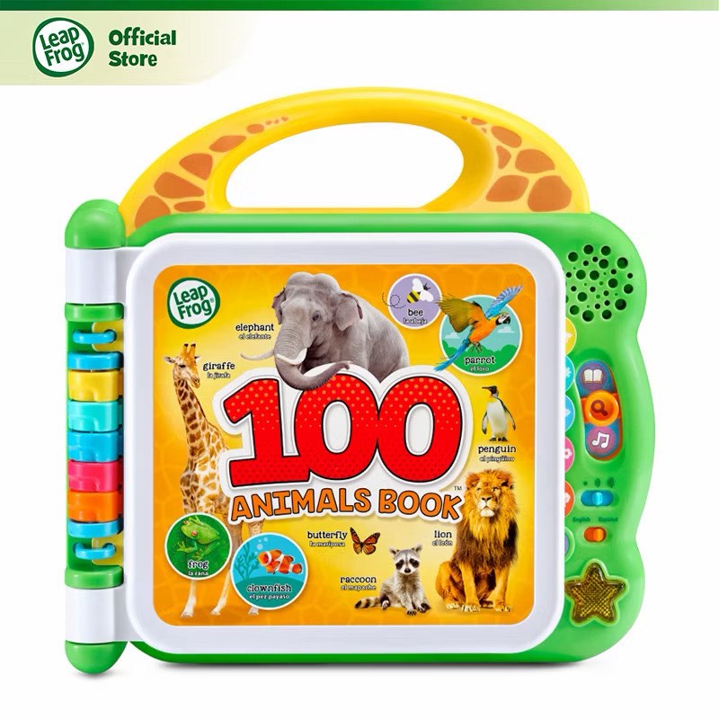 Leapfrog 100 animals book, Babies & Kids, Infant Playtime on Carousell