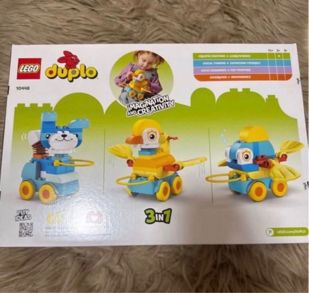Lego 10448 3 in 1 Animals on Wheels, Hobbies & Toys, Toys & Games on ...