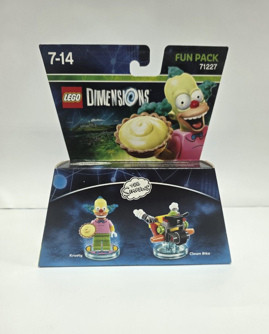 LEGO Dimensions Fun Pack 71227 - The Simpsons Krusty the clown, Hobbies ...