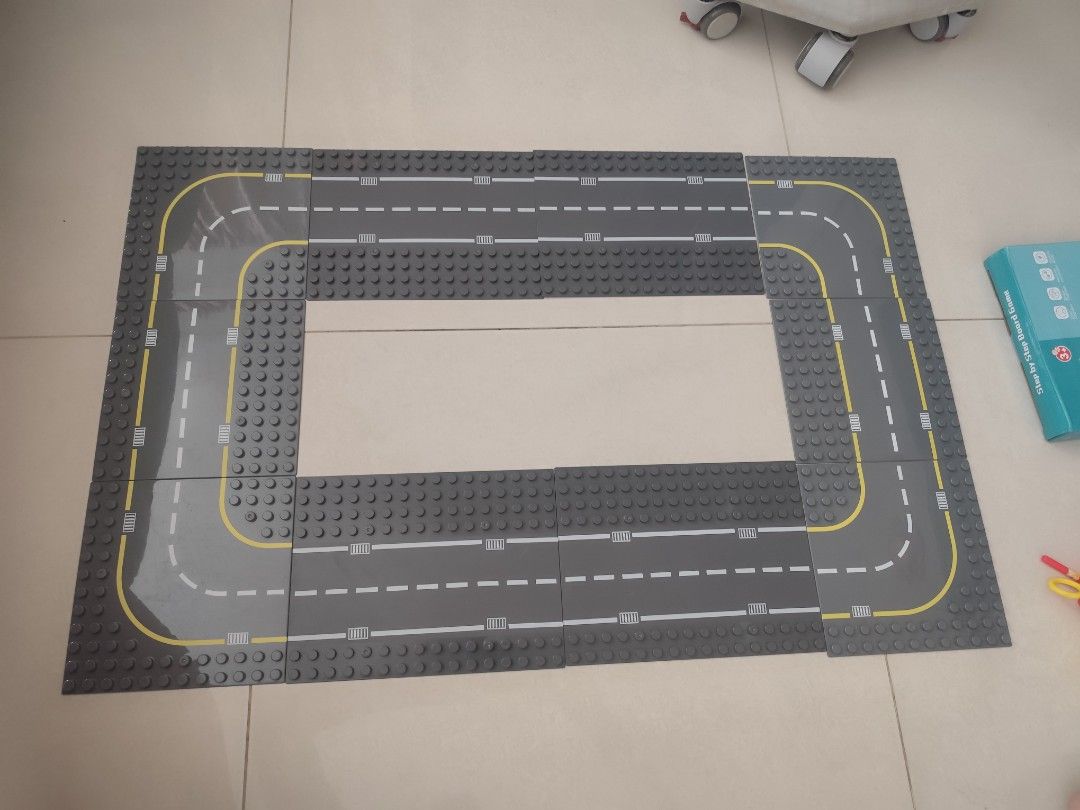 Lego Duplo Compatible Traffic Road Track Baseplate, Hobbies & Toys ...