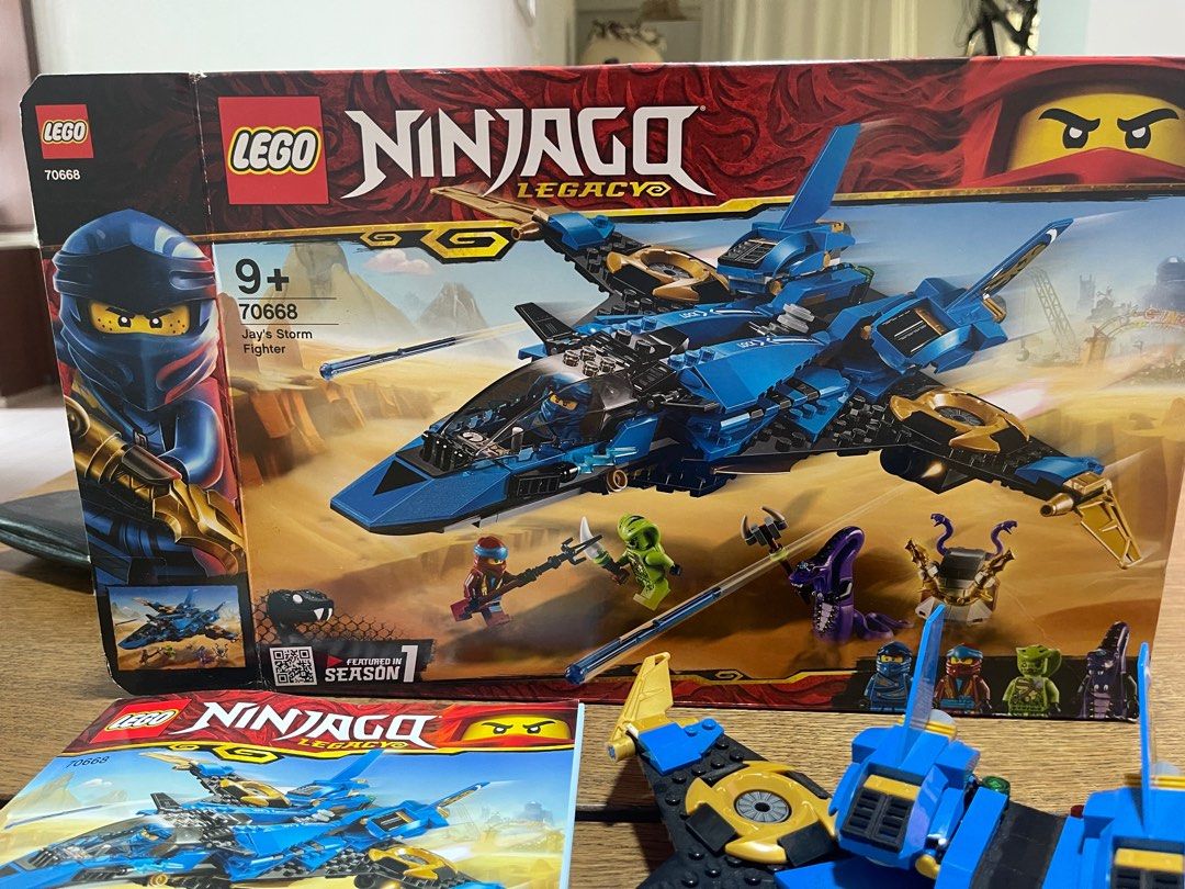 LEGO Ninjago Legacy 70668 Jay's Storm Fighter, Hobbies & Toys, Toys ...