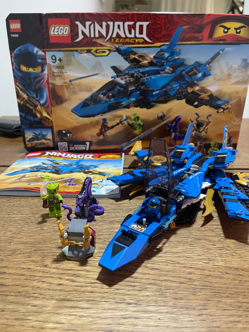 LEGO Ninjago Legacy 70668 Jay's Storm Fighter, Hobbies & Toys, Toys ...