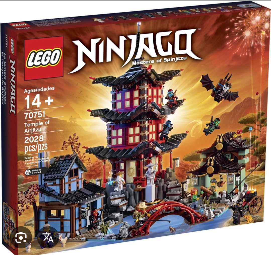 LEGO Ninjago Temple of Airjitzu 70751, Hobbies & Toys, Toys & Games on ...