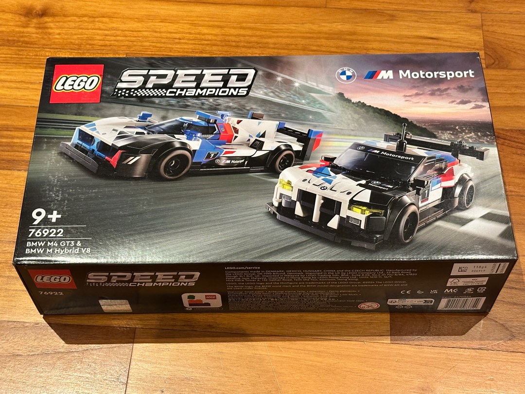 Lego Speed Champions 76922 BMW M4 GT3 & BMW M Hybrid’ V8, Hobbies ...