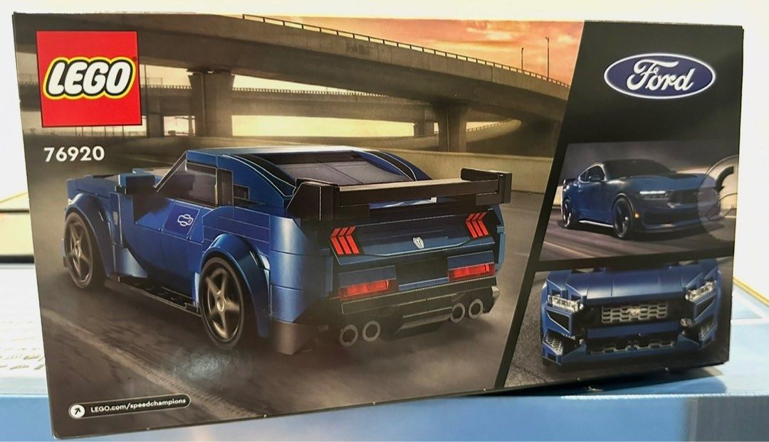 [Lego Speed Champions] Ford Mustang Dark Horse (76920), Hobbies & Toys ...