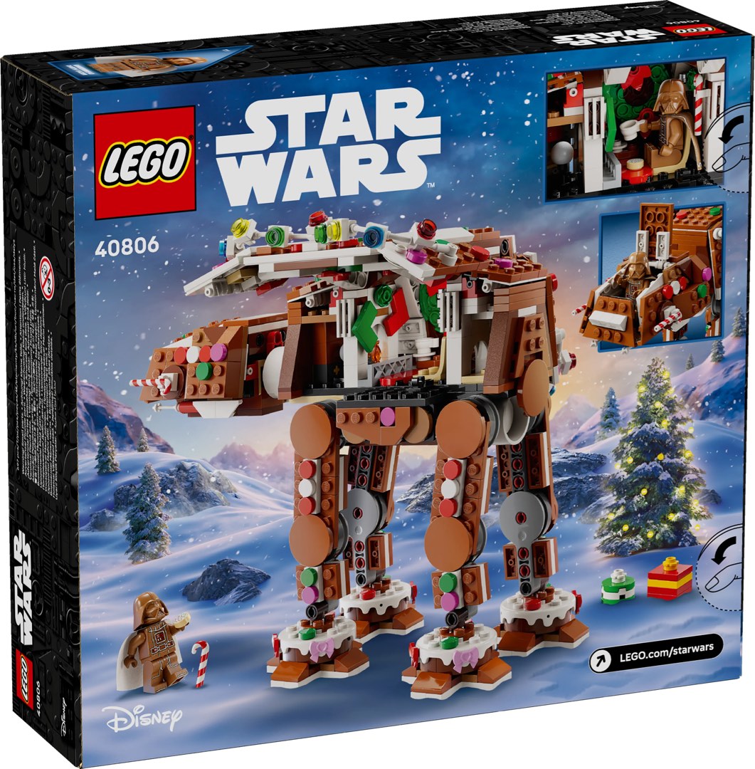 LEGO Star Wars 40806 Gingerbread AT-AT, Hobbies & Toys, Toys & Games on ...