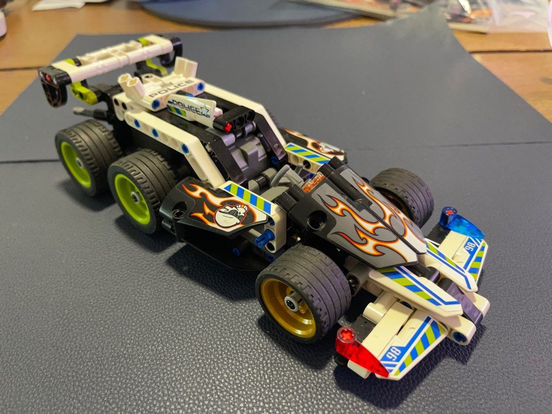 LEGO Technic 42046 AND 42047 Police Interceptor, Hobbies & Toys, Toys ...
