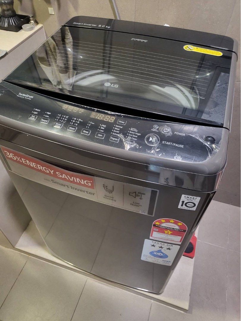 LG Smart Inverter Top Load Washing Machine, TV & Home Appliances ...