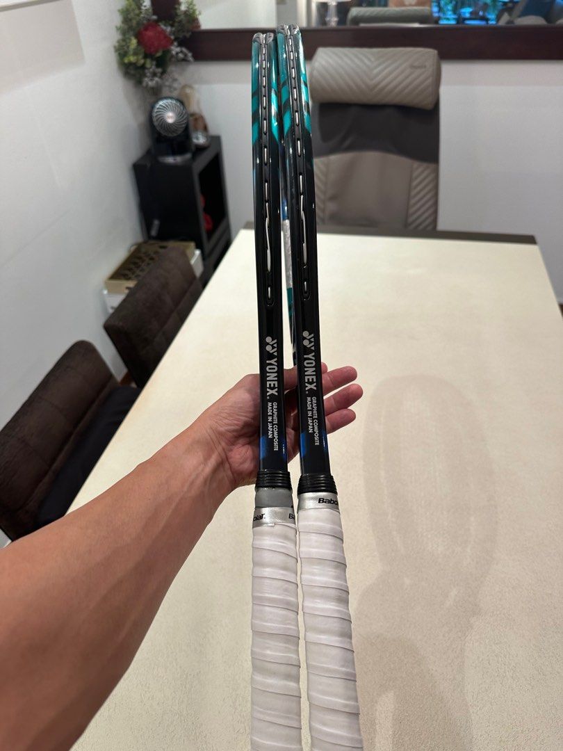 Lightly used Pre owned Yonex RD-8 mid size plus tennis rackets ( A pair ...