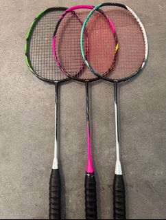 Li-ning halbertec 5000, Sports Equipment, Sports & Games, Racket & Ball ...