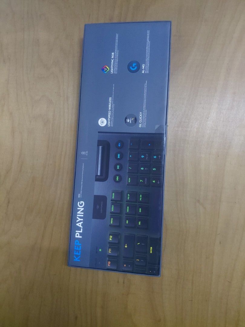 Logitech G913 TKL Tenkeyless Lightspeed Wireless RGB Gaming Keyboard ...