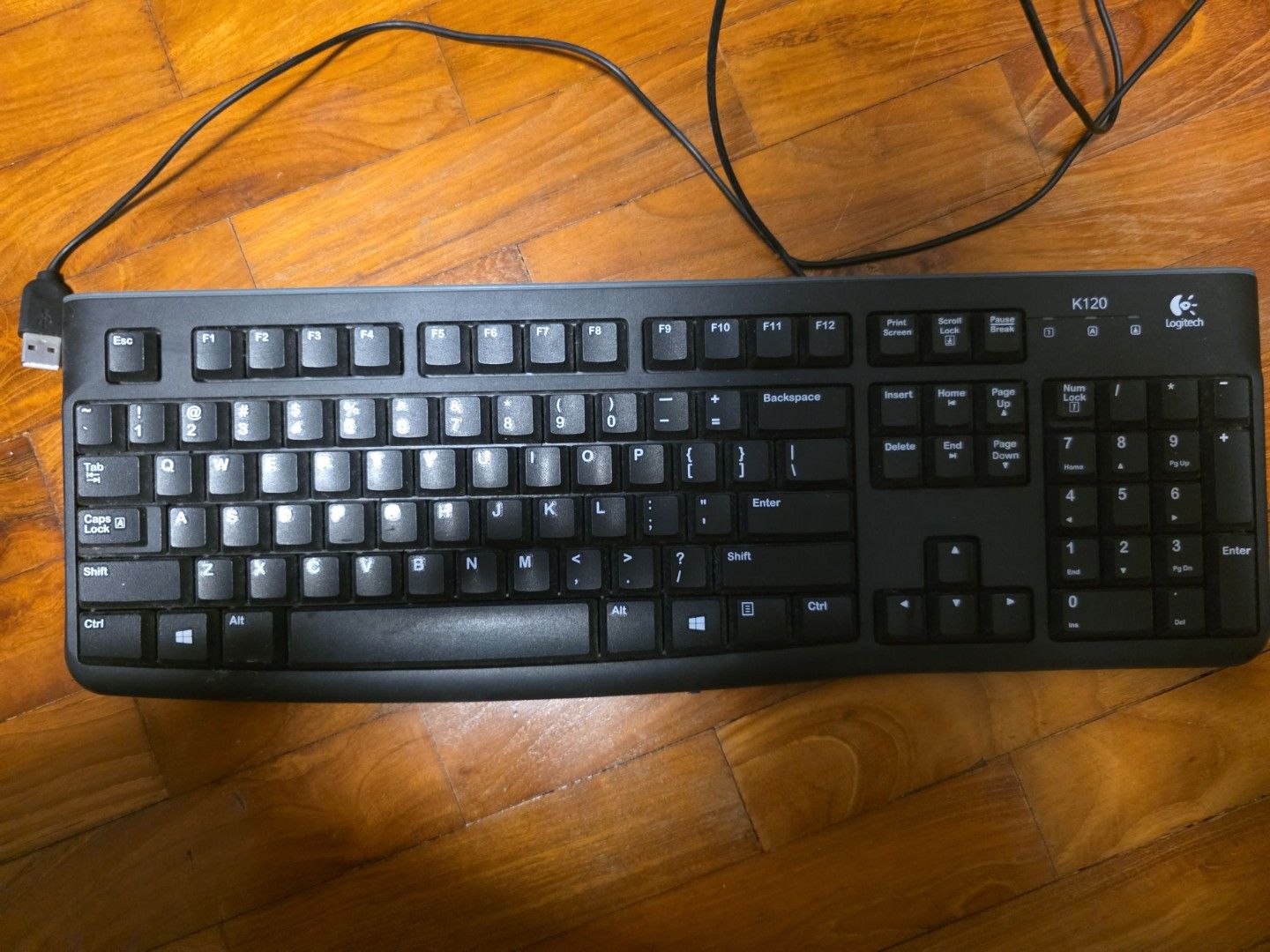 Logitech K120 Wired Keyboard, Computers & Tech, Parts & Accessories ...