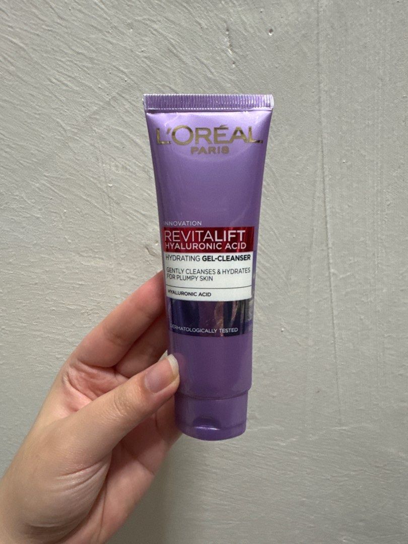 L'Oreal Revitalift Hyaluronic Acid Hydrating Gel Cleanser, Beauty ...
