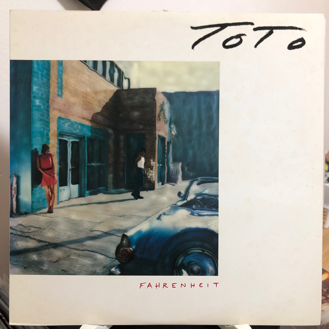 (LP) Toto - Fahrenheit 1986 Vinyl, Hobbies & Toys, Music & Media ...
