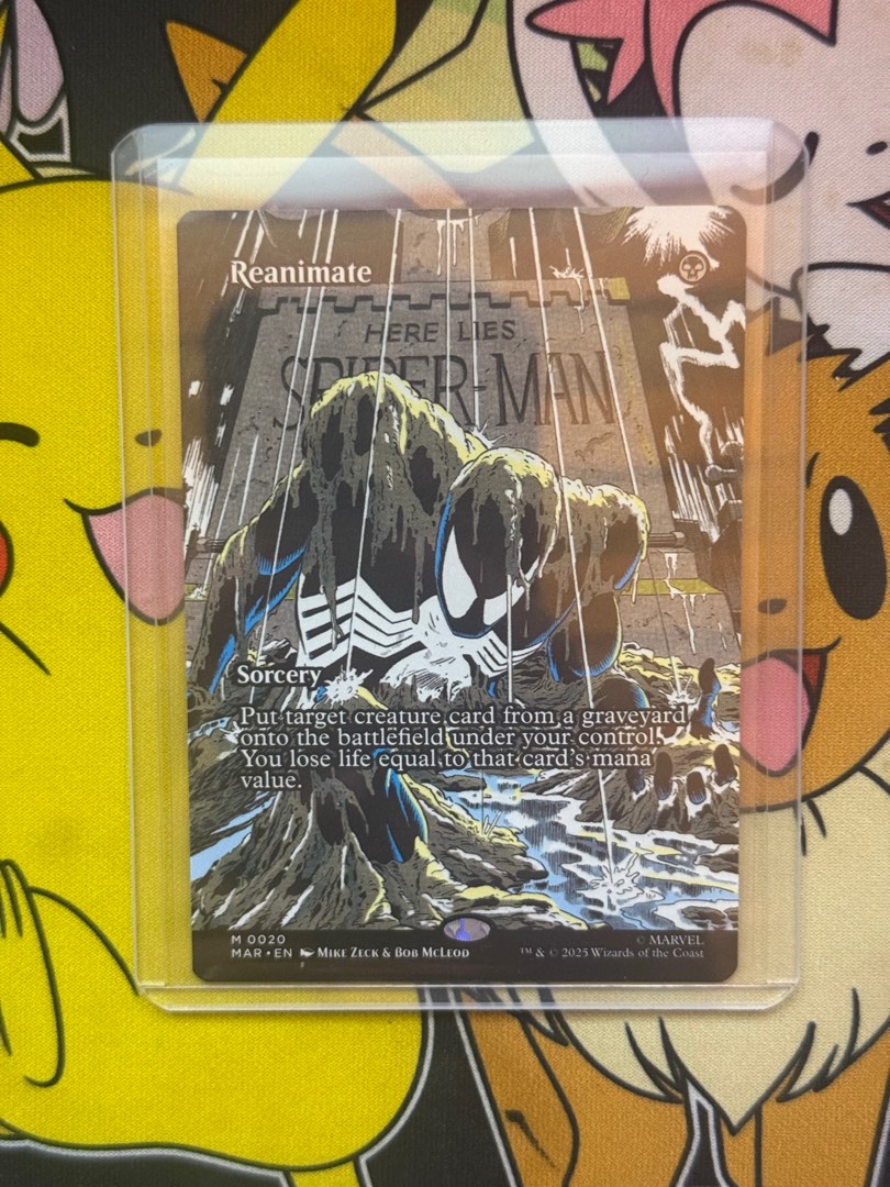 Magic the Gathering - Reanimate Spider-Man Non-foil, Hobbies & Toys ...