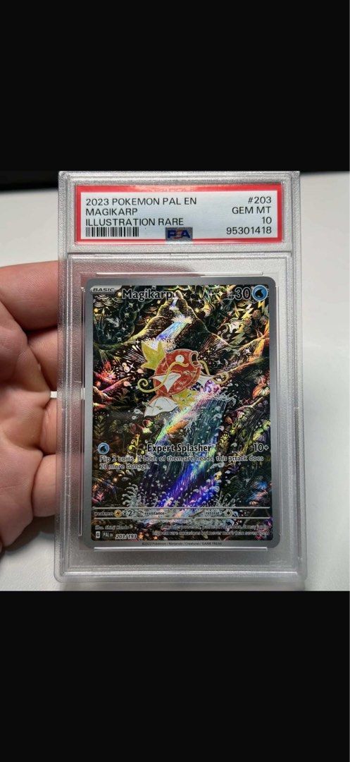 Magikarp English PSA 10 2023 Pokemon Paldea Evolved Magikarp ...